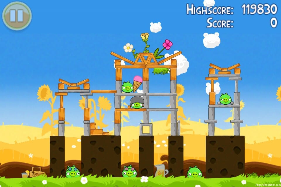 Angry Birds Seasons Summer Pignic Level 1-7 Walkthrough | AngryBirdsNest