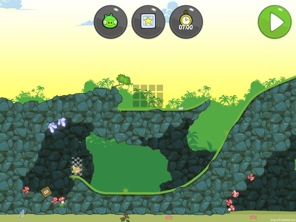 Bad Piggies Ground Hog Day Level 1-11 Walkthrough | AngryBirdsNest