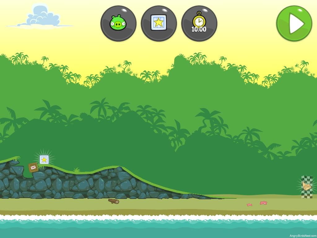 Bad Piggies Ground Hog Day Level 1-12 Walkthrough | AngryBirdsNest