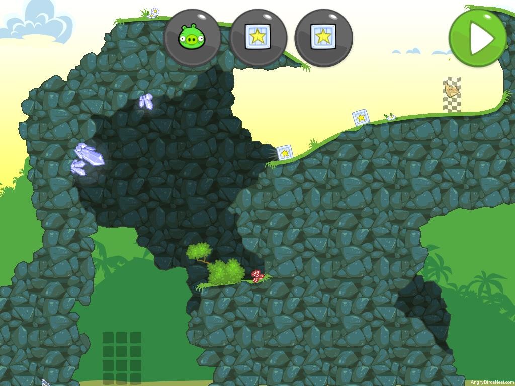 Bad Piggies Ground Hog Day Level 1-16 Walkthrough | AngryBirdsNest