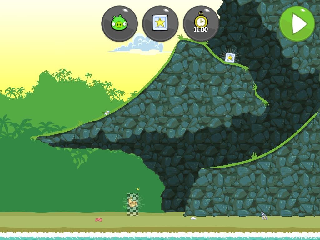Bad Piggies Ground Hog Day Level 1-26 Walkthrough | AngryBirdsNest