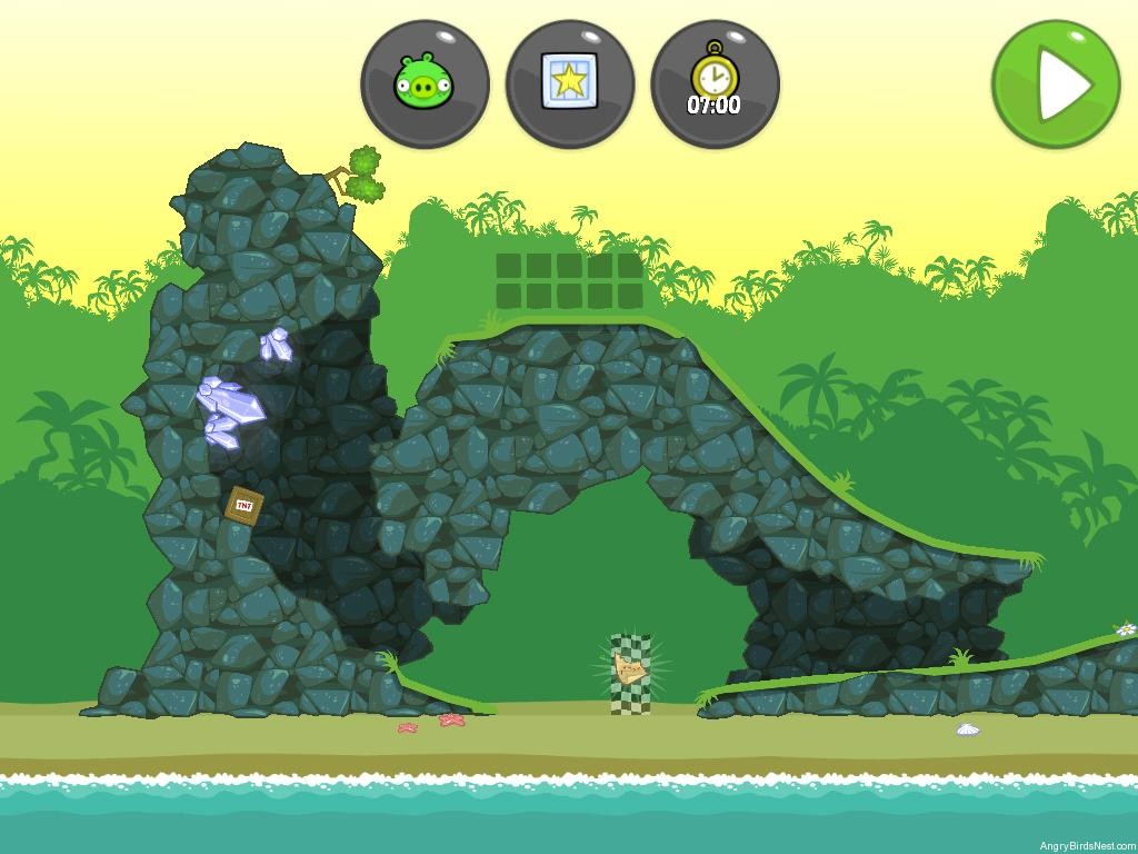 Bad Piggies Ground Hog Day Level 1-3 Walkthrough | AngryBirdsNest