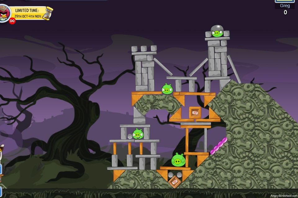 Angry Birds Friends Halloween Tournament Level 4 – Week 24 – October ...