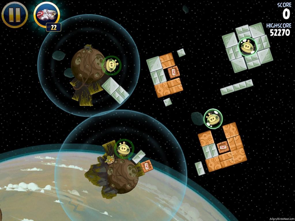 Angry Birds Star Wars Path of the Jedi 3 Star Walkthrough Videos ...