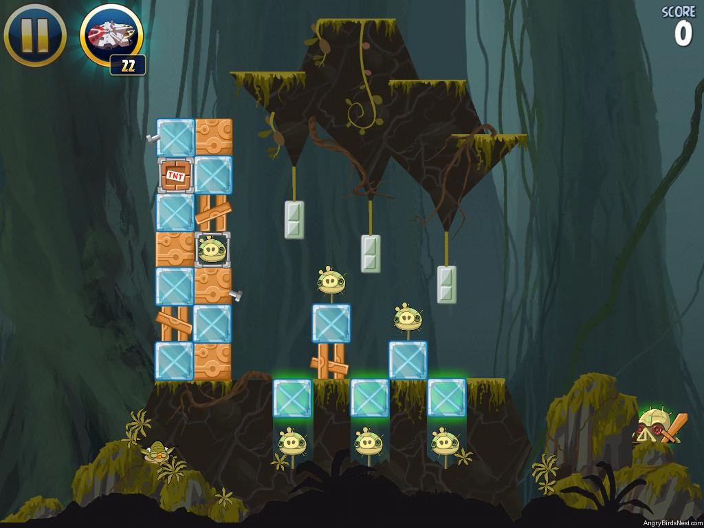 Angry Birds Star Wars Path of the Jedi J-31 | AngryBirdsNest
