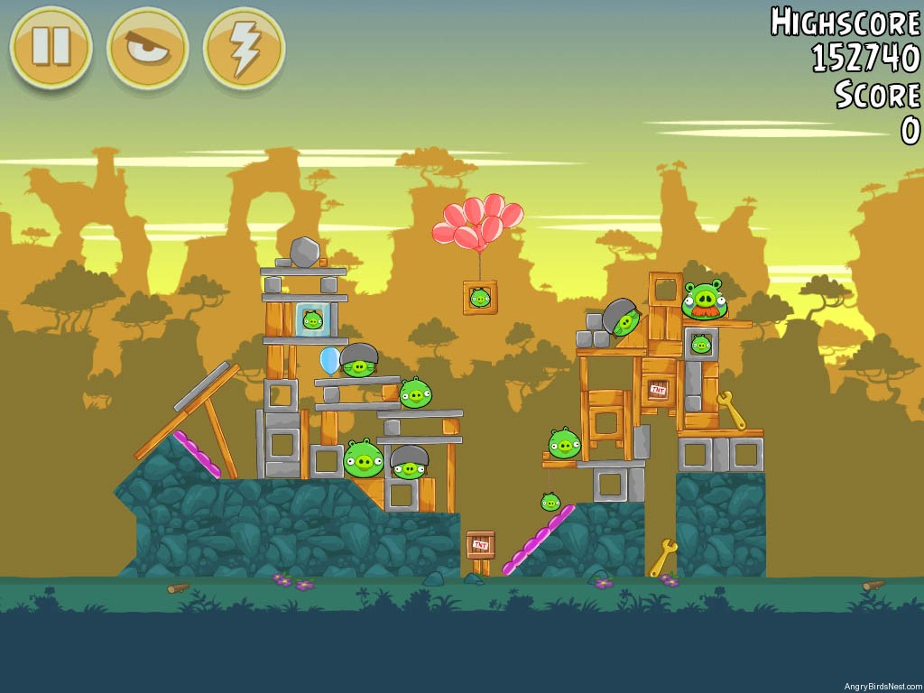 Angry Birds Mighty Eagle Walkthrough Bad Piggies Level 22-15 ...