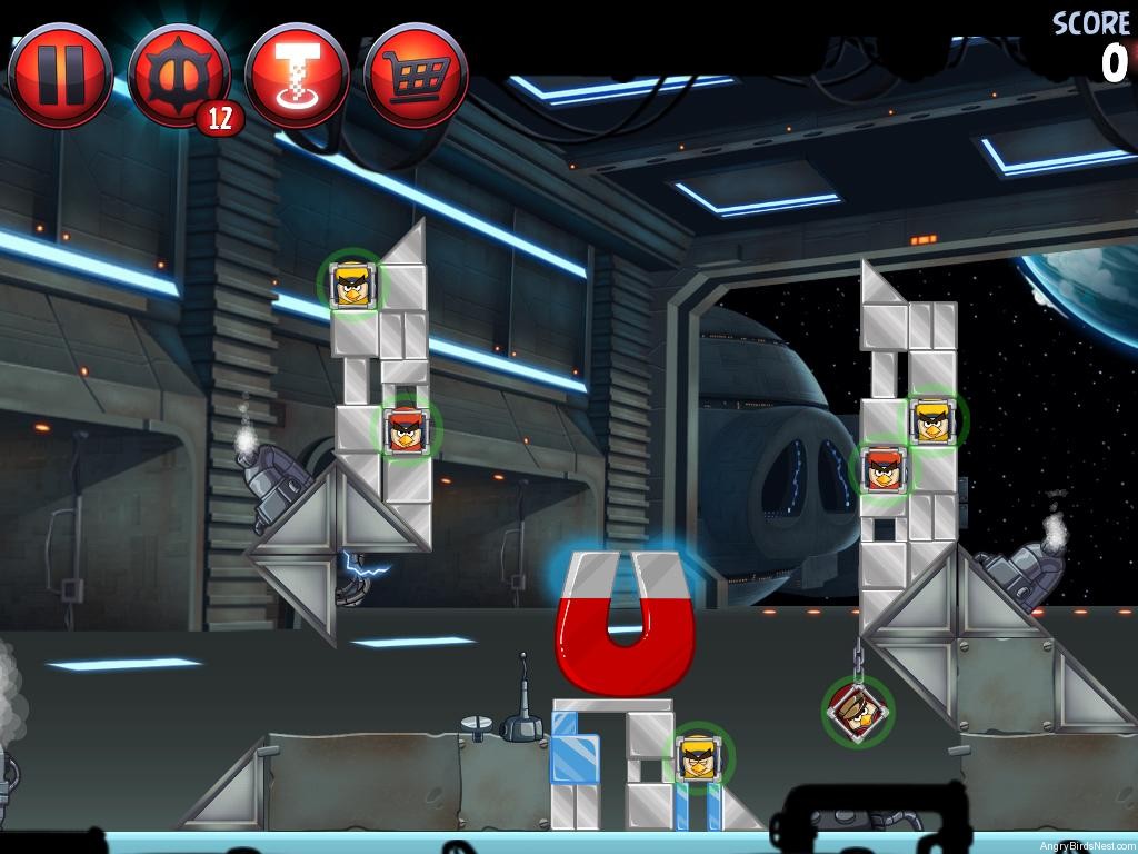 Angry Birds Star Wars 2 Naboo Invasion Level P1-4 Walkthrough ...