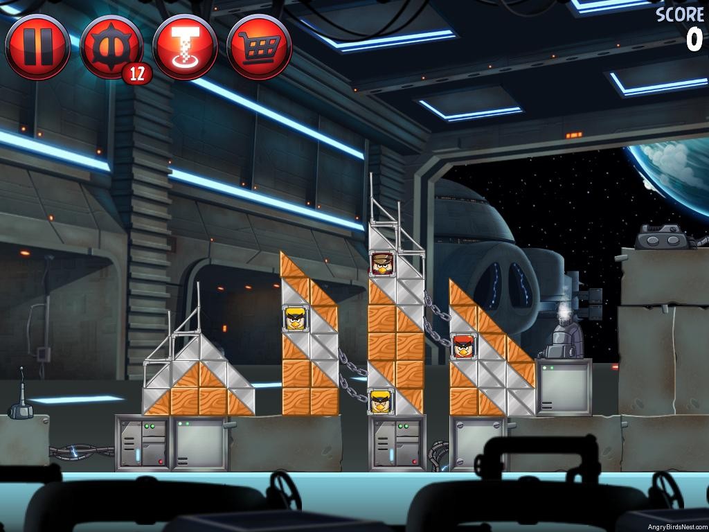 Angry Birds Star Wars 2 Naboo Invasion Level P1-6 Walkthrough ...