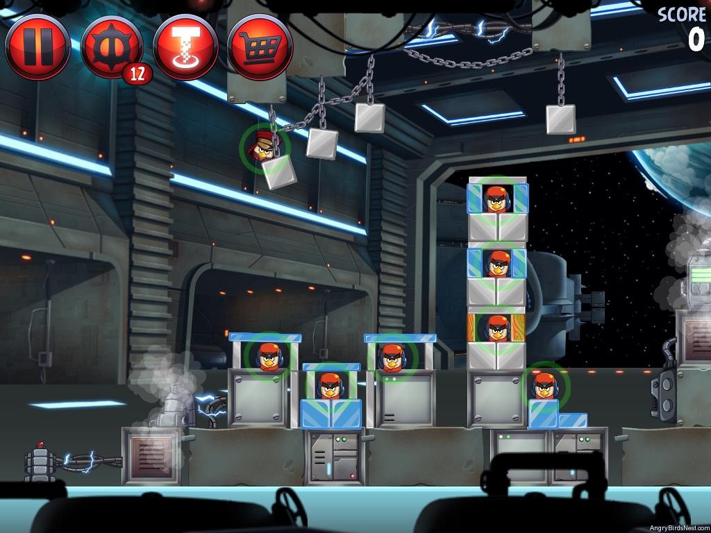 Angry Birds Star Wars 2 Naboo Invasion Level P1-7 Walkthrough ...