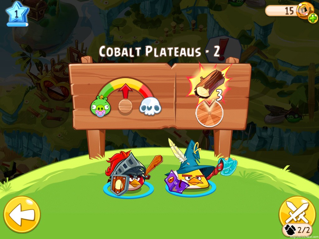 Angry Birds Epic Cobalt Plateaus Level 2 Walkthrough | AngryBirdsNest