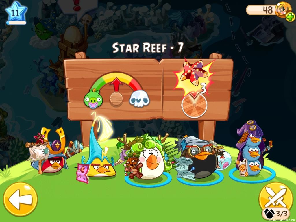 Angry Birds Epic Star Reef Level 7 | AngryBirdsNest
