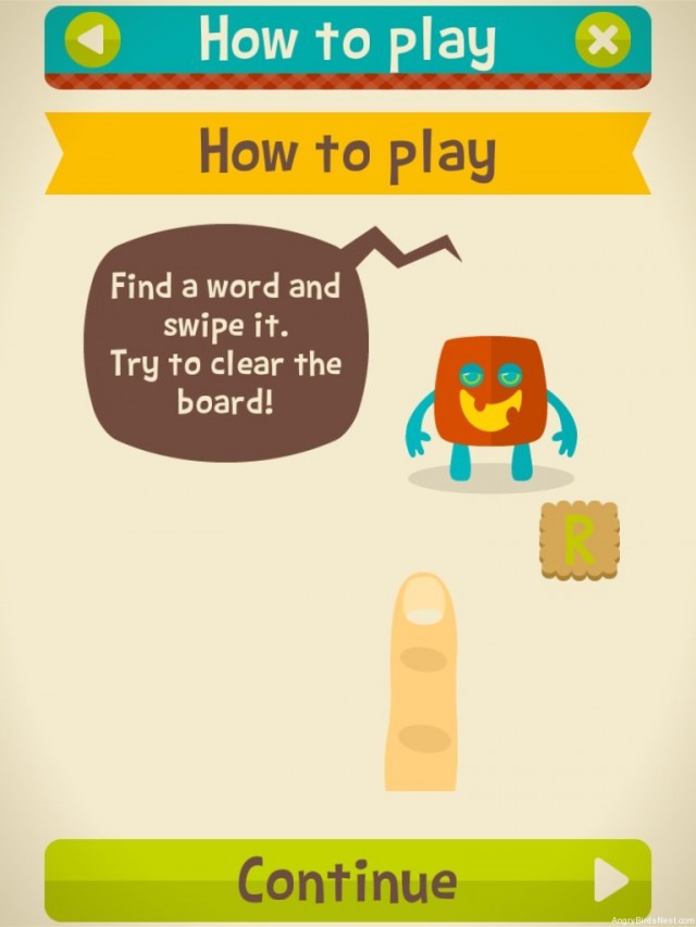Word Monsters How to Play Step 1 | AngryBirdsNest