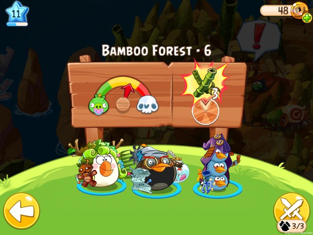 Angry Birds Epic Bamboo Forest Level 6 | AngryBirdsNest