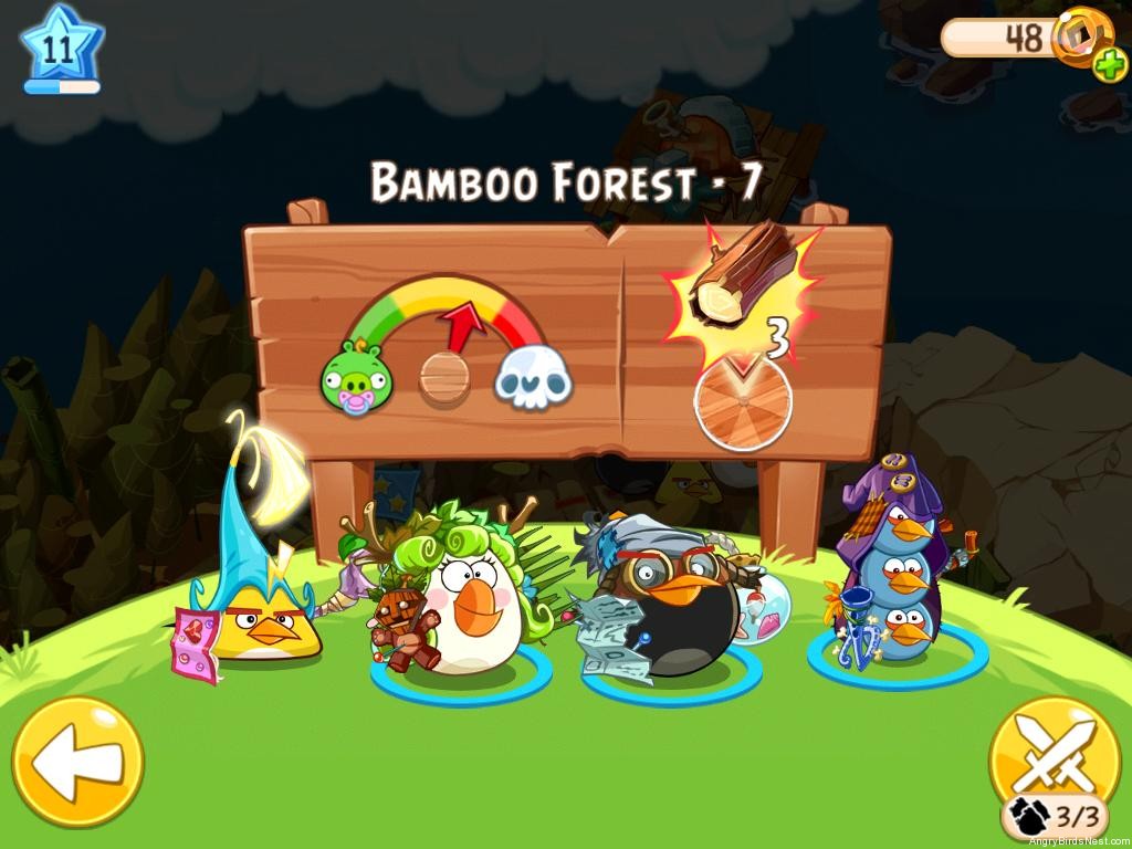 Angry Birds Epic Bamboo Forest Level 7 | AngryBirdsNest