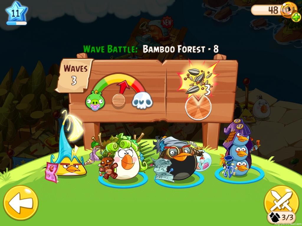 Angry Birds Epic Bamboo Forest Level 8 | AngryBirdsNest