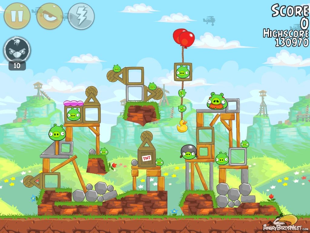 Angry Birds Flock Favorites Level 29-14 Walkthrough | AngryBirdsNest