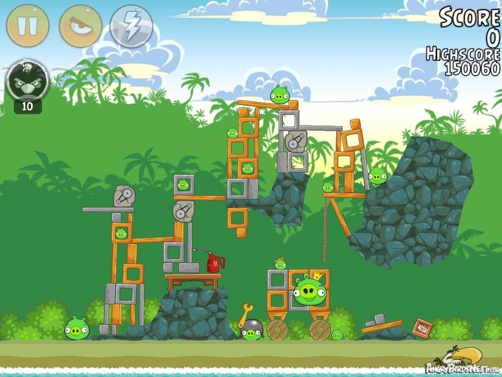 Angry Birds Flock Favorites Level 29-15 Walkthrough | AngryBirdsNest