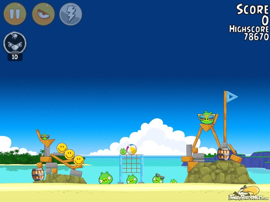 Angry Birds Flock Favorites Level 29-3 Walkthrough | AngryBirdsNest