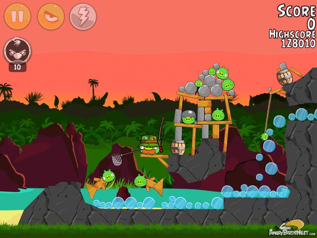 Angry Birds Flock Favorites Level 29-8 Walkthrough | AngryBirdsNest