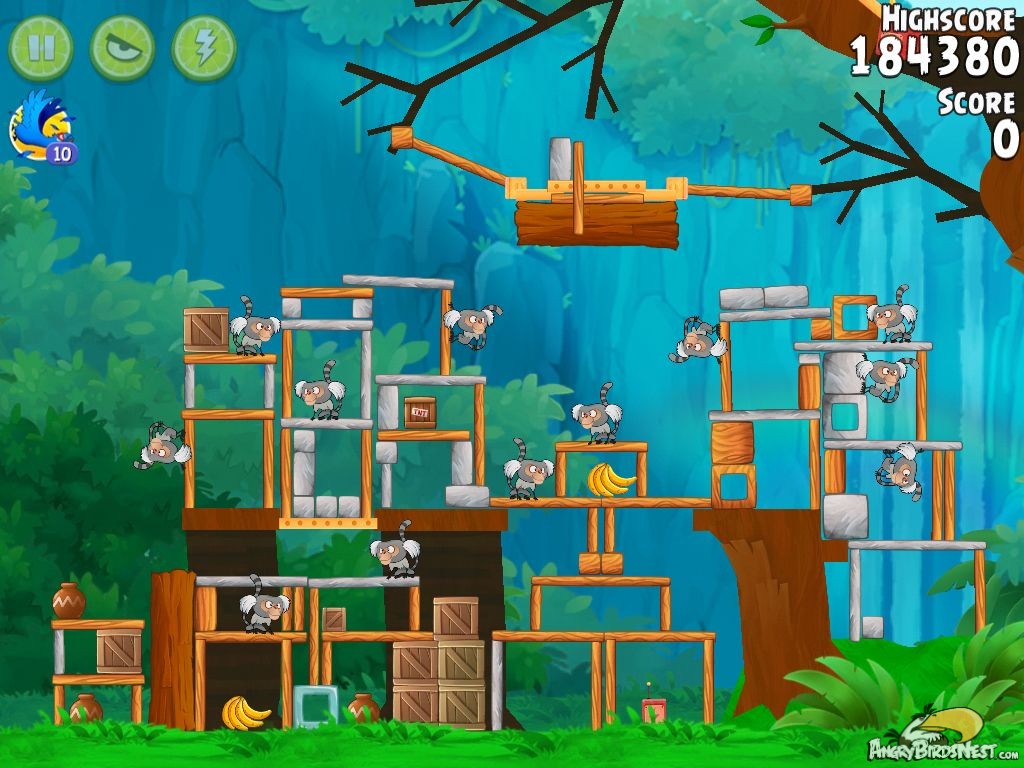 Angry Birds Rio Timber Tumble Level 15 | AngryBirdsNest