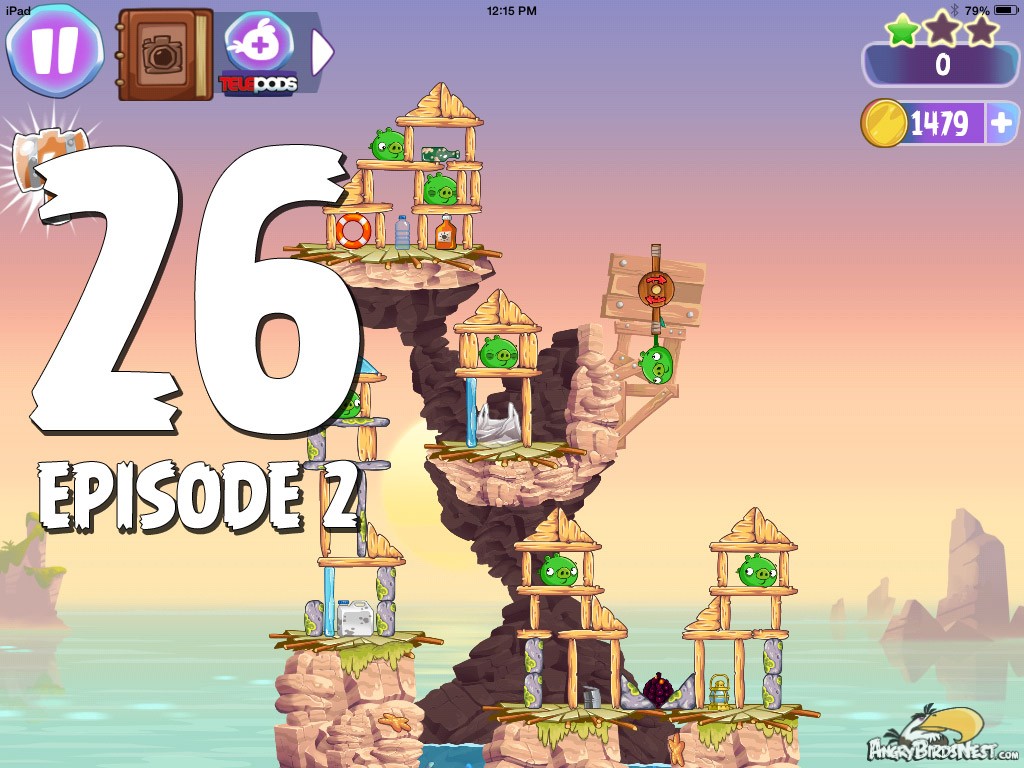 Angry Birds Stella Level 26 Episode 2 Walkthrough | AngryBirdsNest