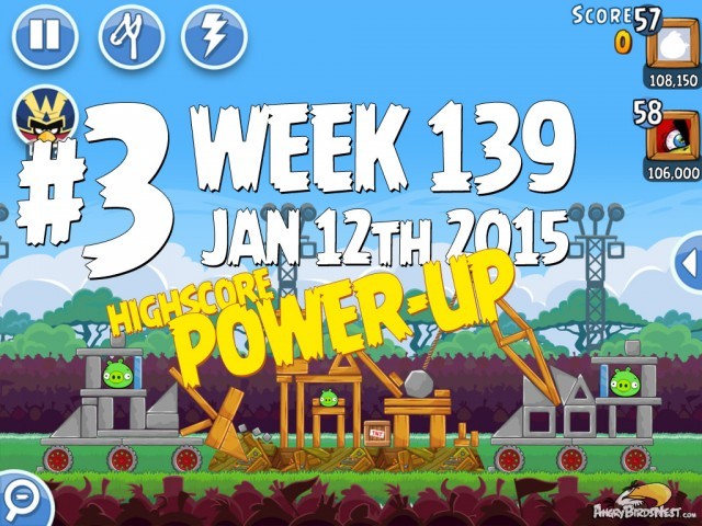 Angry Birds Friends Level 3 Week 139 Highscore Labeled | AngryBirdsNest