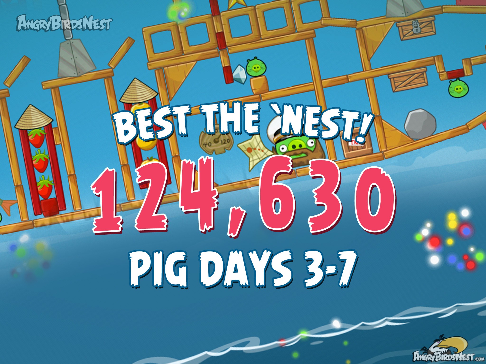 Angry Birds Seasons The Pig Days Level 3-7 Walkthrough | Submarine Day ...