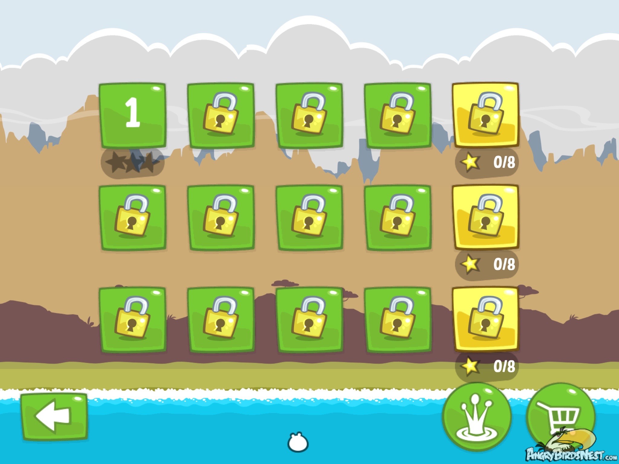 Bad Piggies The Road to el porkado level selection screen | AngryBirdsNest