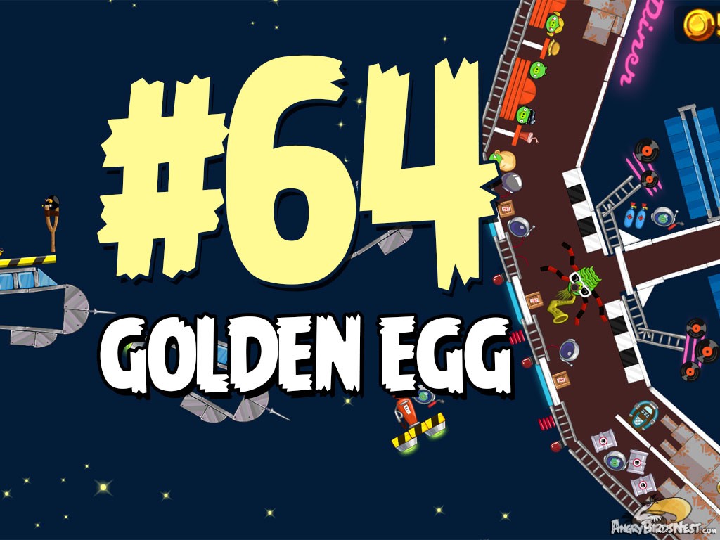 Angry Birds Seasons Invasion of the Egg Snatchers Golden Egg #64 ...