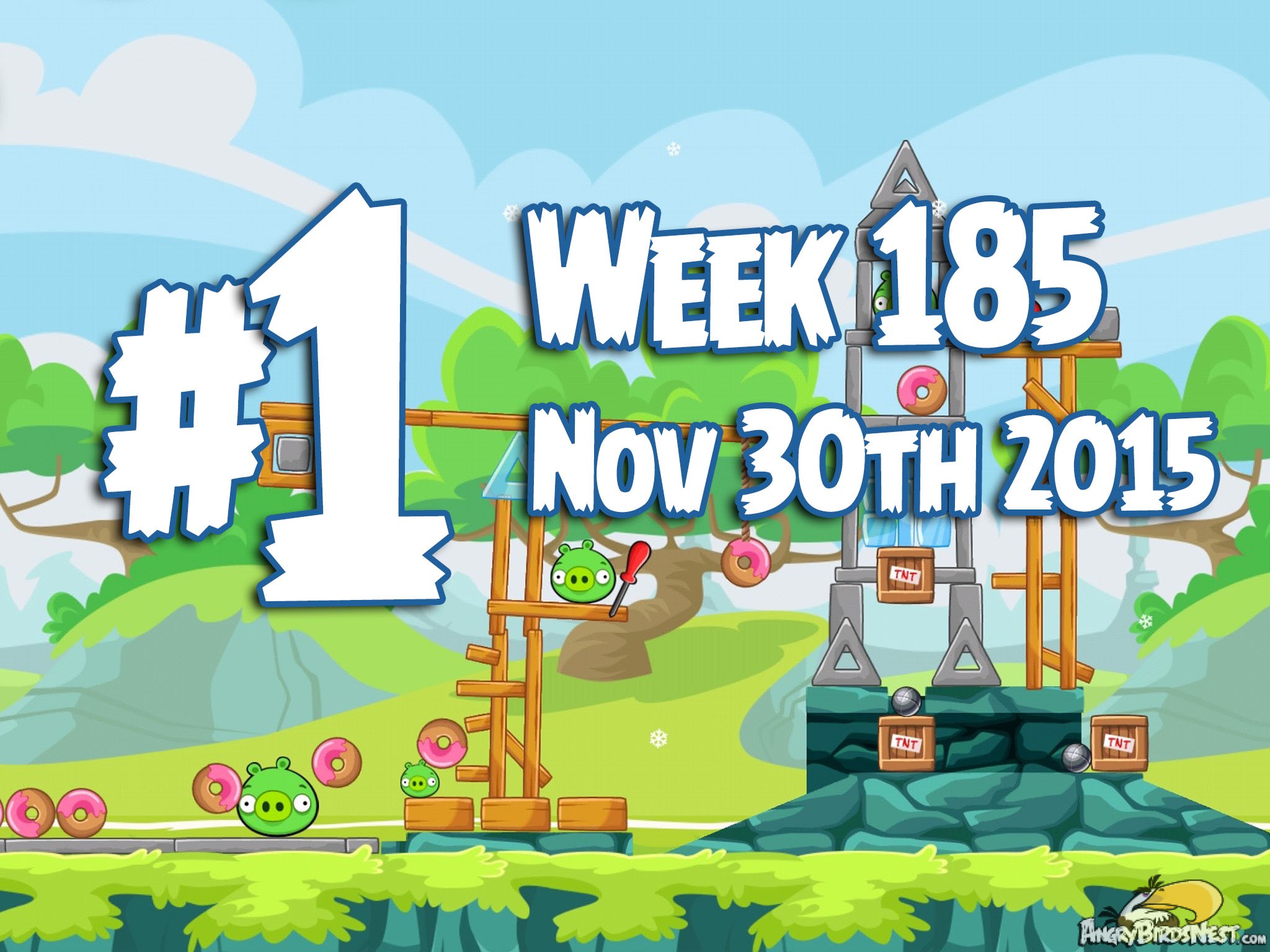 Angry Birds Friends 2015 Tournament Level 1 Week 185 Walkthrough ...