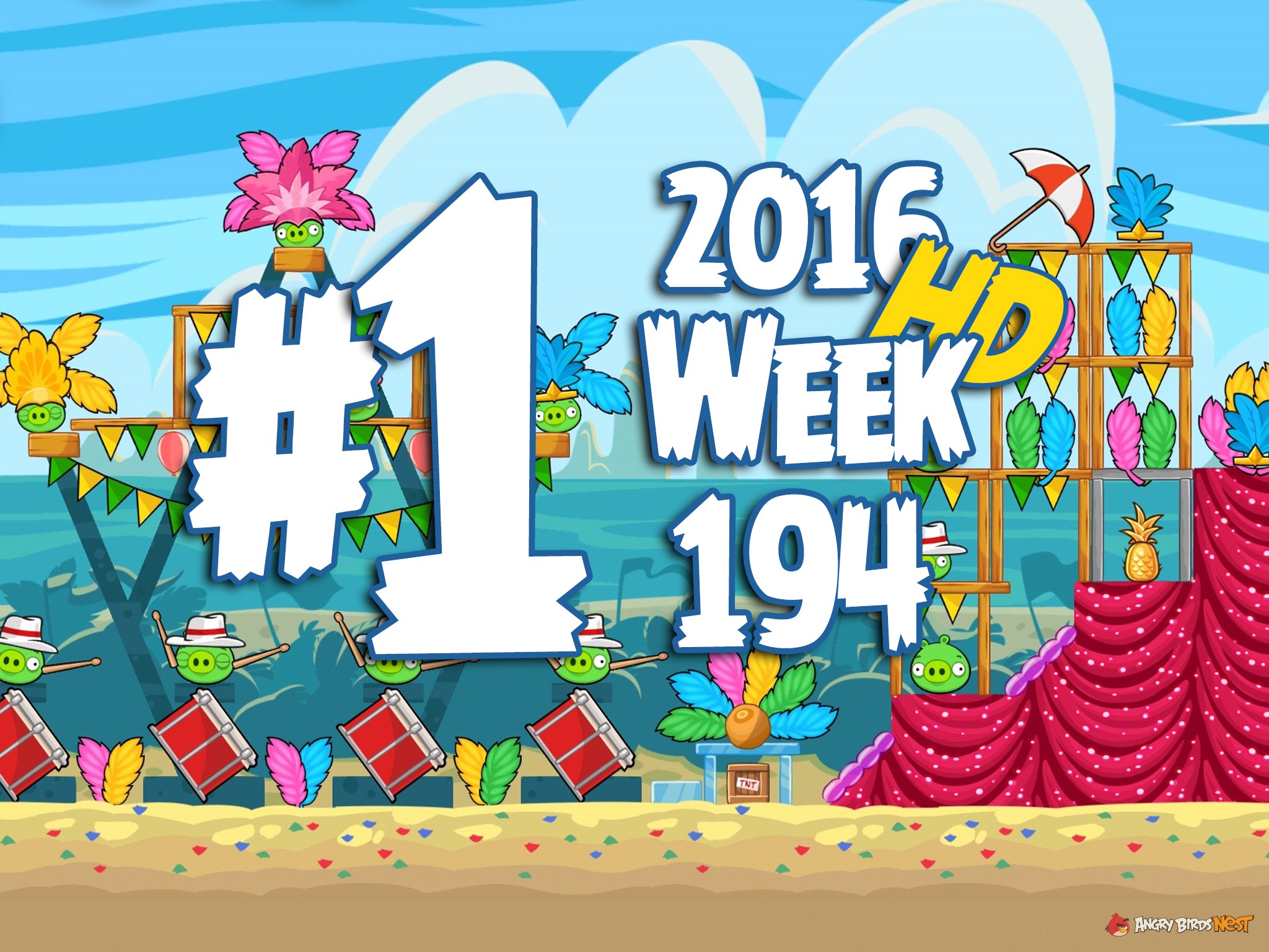 Angry Birds Friends 2016 Carnival Days Tournament Level 1 Week 194 ...