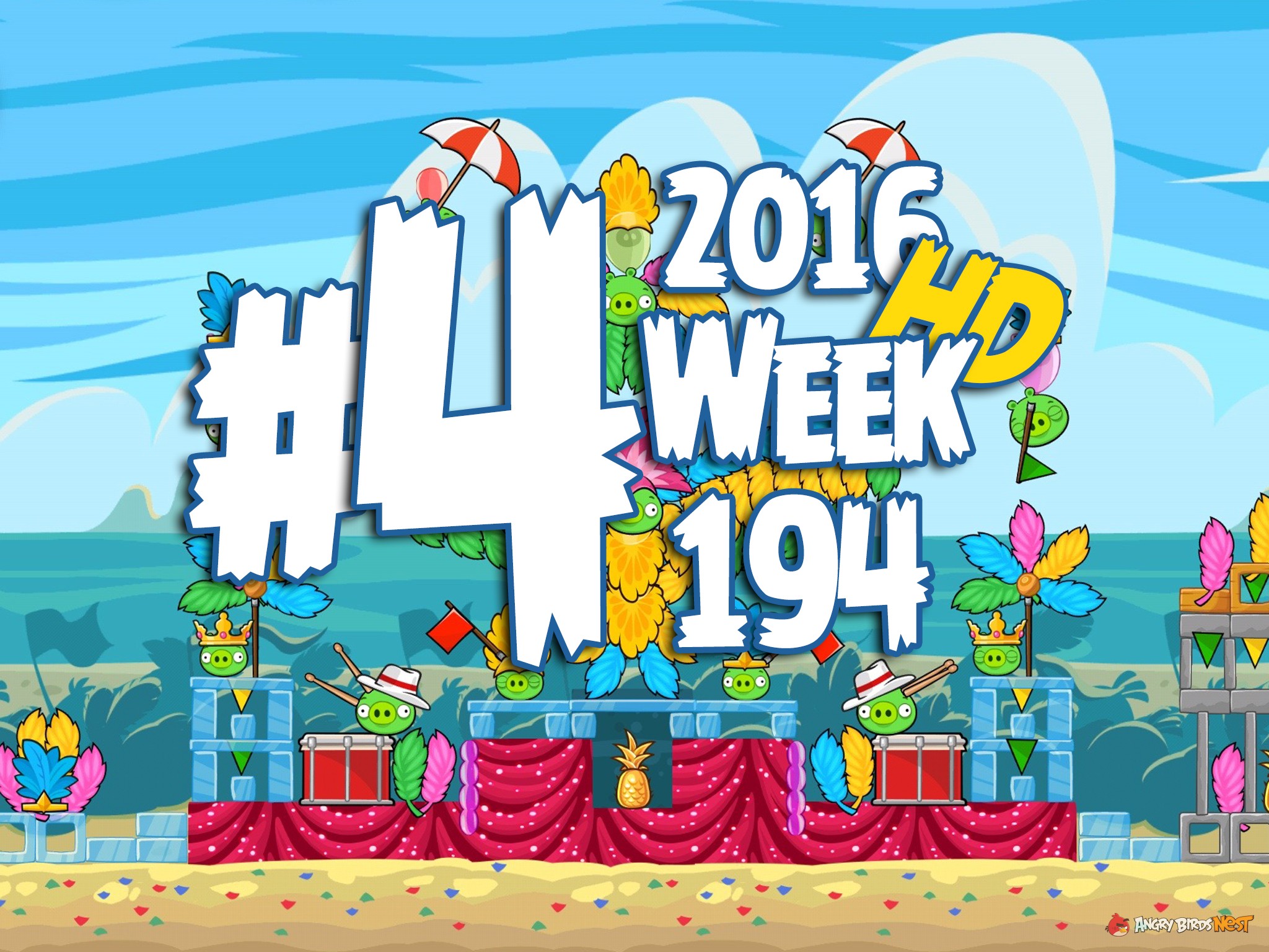 Angry Birds Friends 2016 Carnival Days Tournament Level 4 Week 194 ...