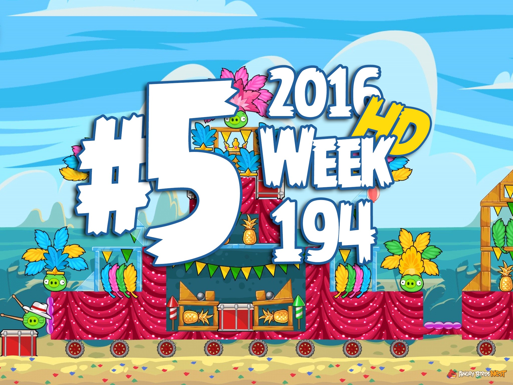 Angry Birds Friends 2016 Carnival Days Tournament Level 5 Week 194 ...