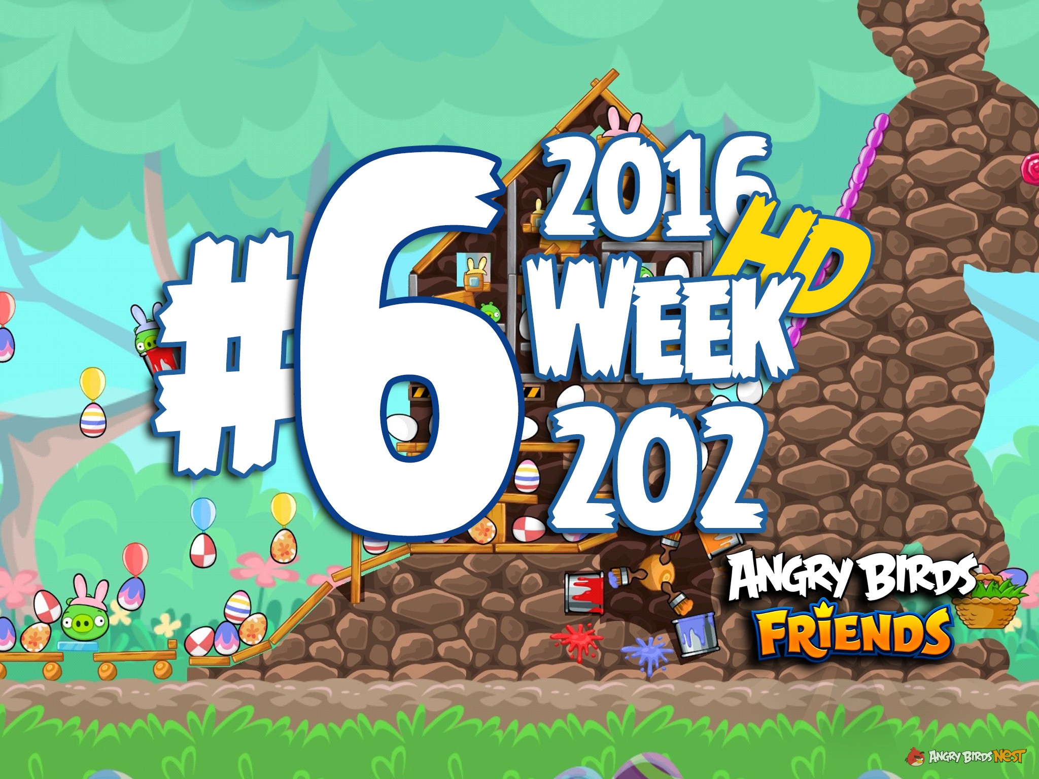 Angry Birds Friends 2016 Tournament Level 6 Week 202 Walkthrough ...