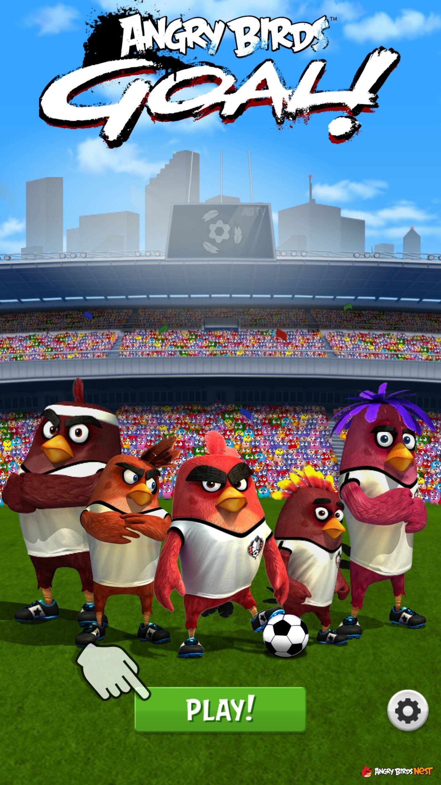 Angry Birds Goal! Main Screen | AngryBirdsNest