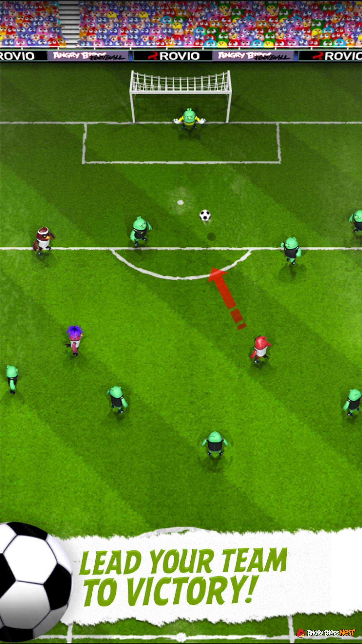 Angry Birds Goal! Soccer Field | AngryBirdsNest