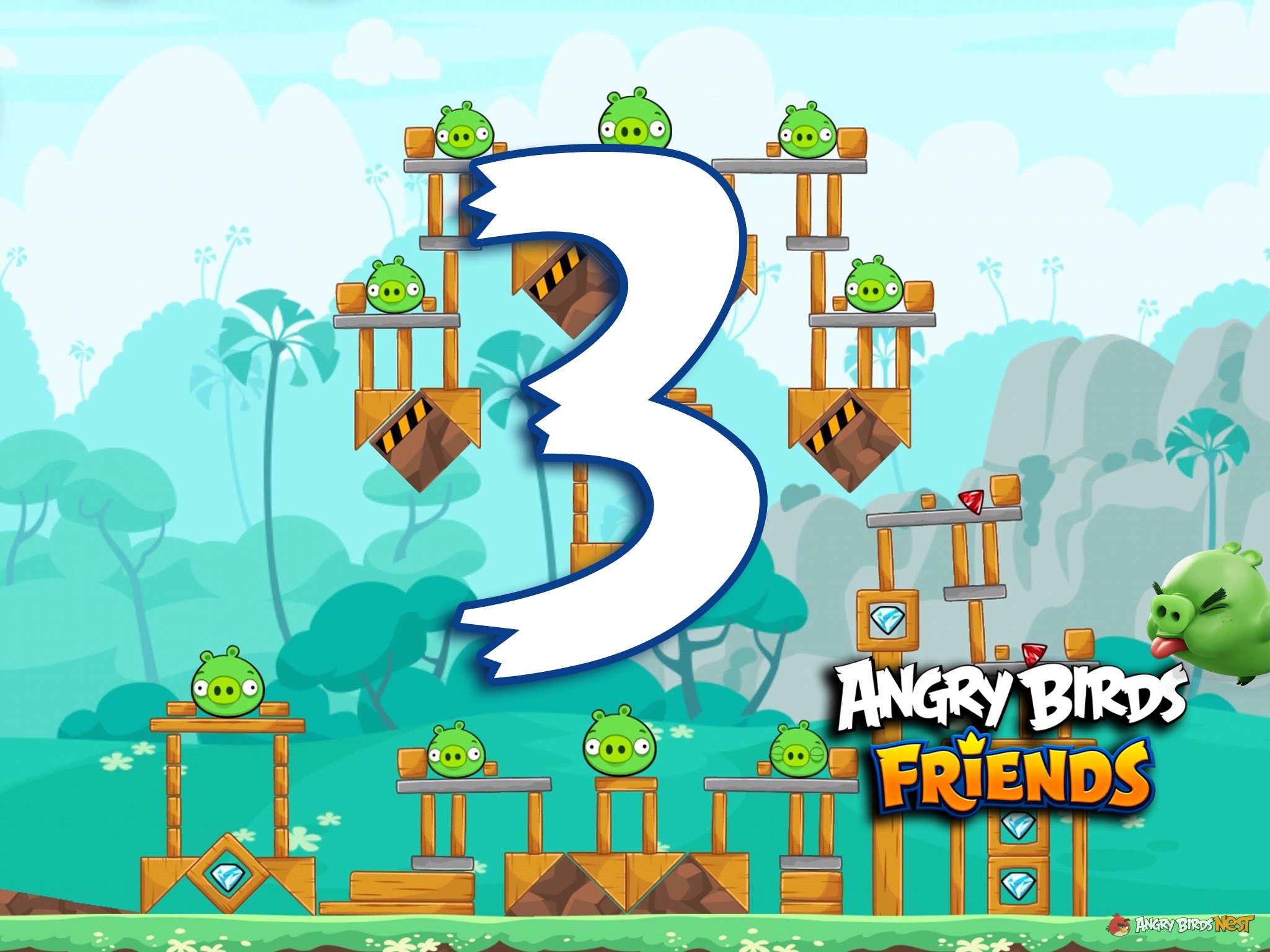 Angry Birds Friends 2016 Tournament 214-A Level 3 Walkthroughs ...