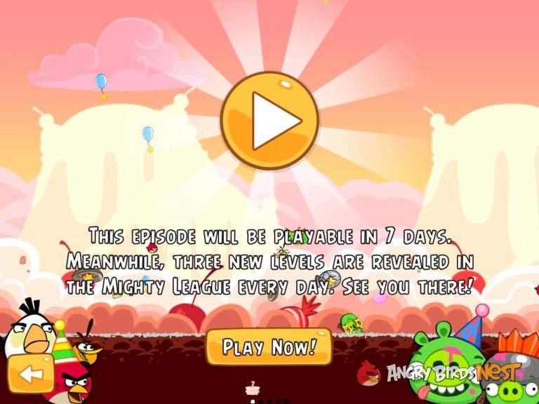 angry-birds-birdday-7-new-levels-playable-in-7-days | AngryBirdsNest